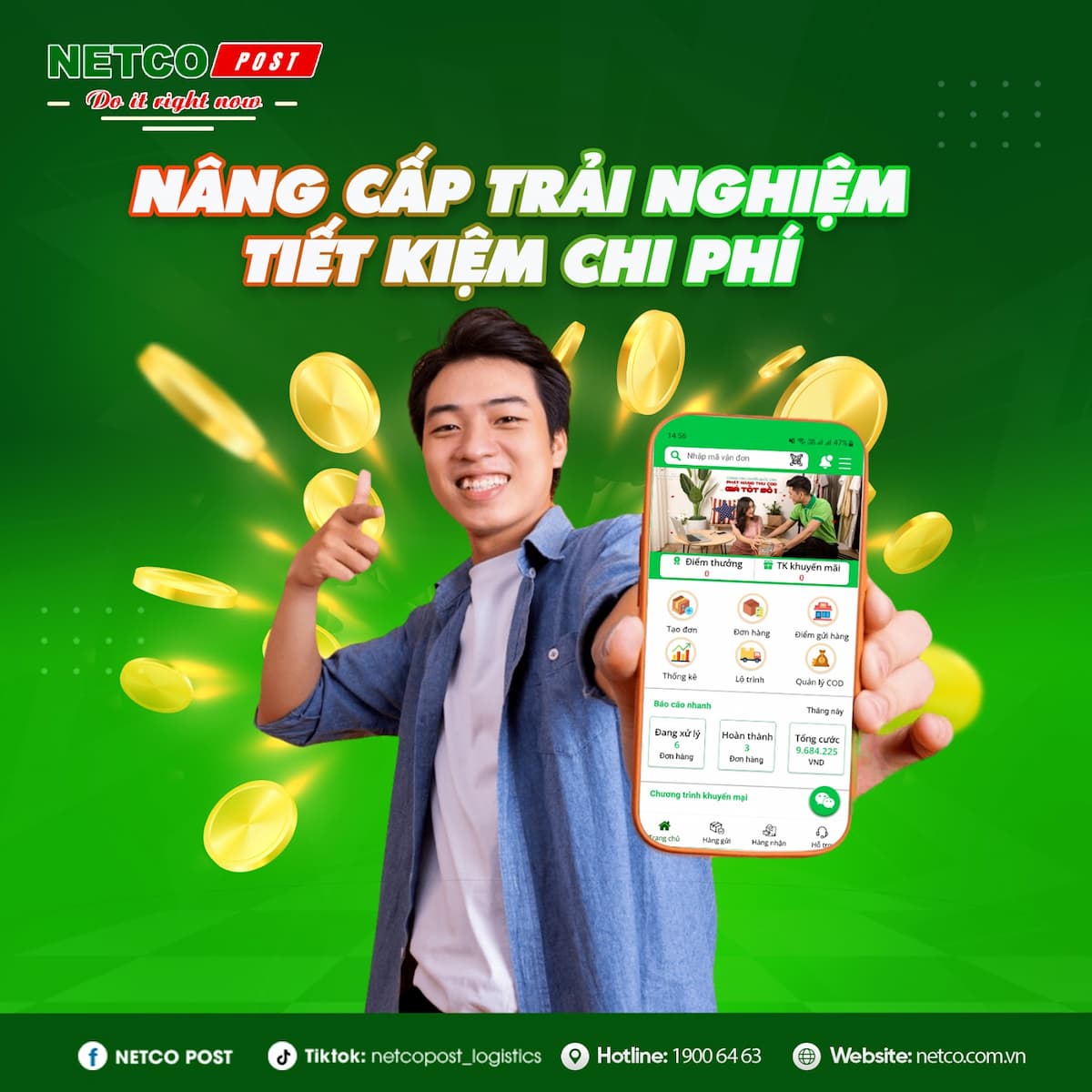 NETCO POST - Vận chuyển cho thương mại điện tử